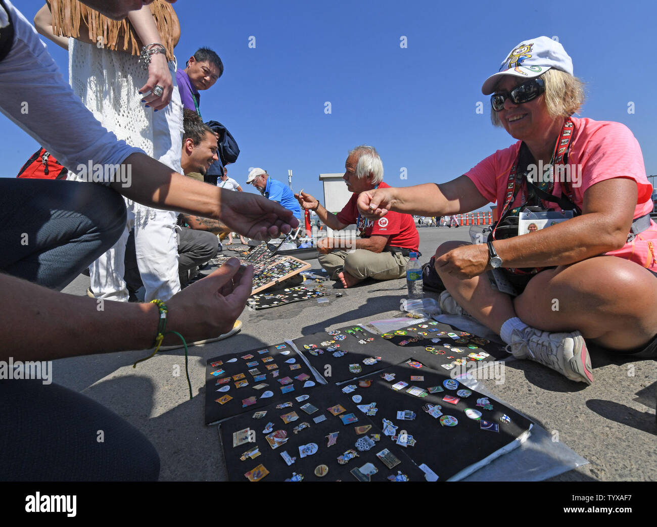 Olympics rio 2016 press hi-res stock photography and images - Alamy