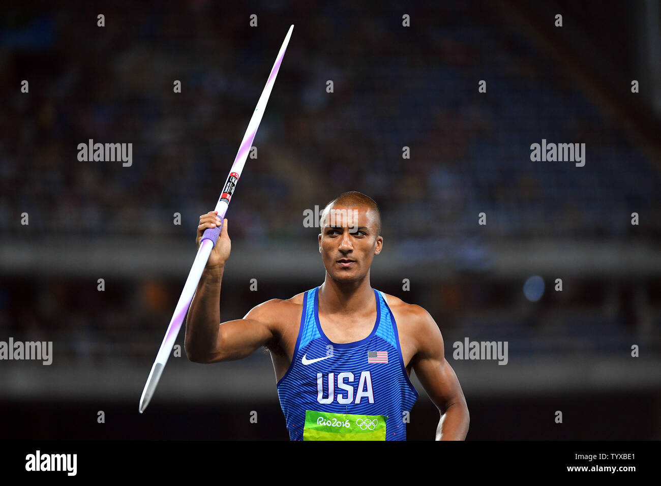 Rio olympic javelin not paralympic hi-res stock photography and images ...