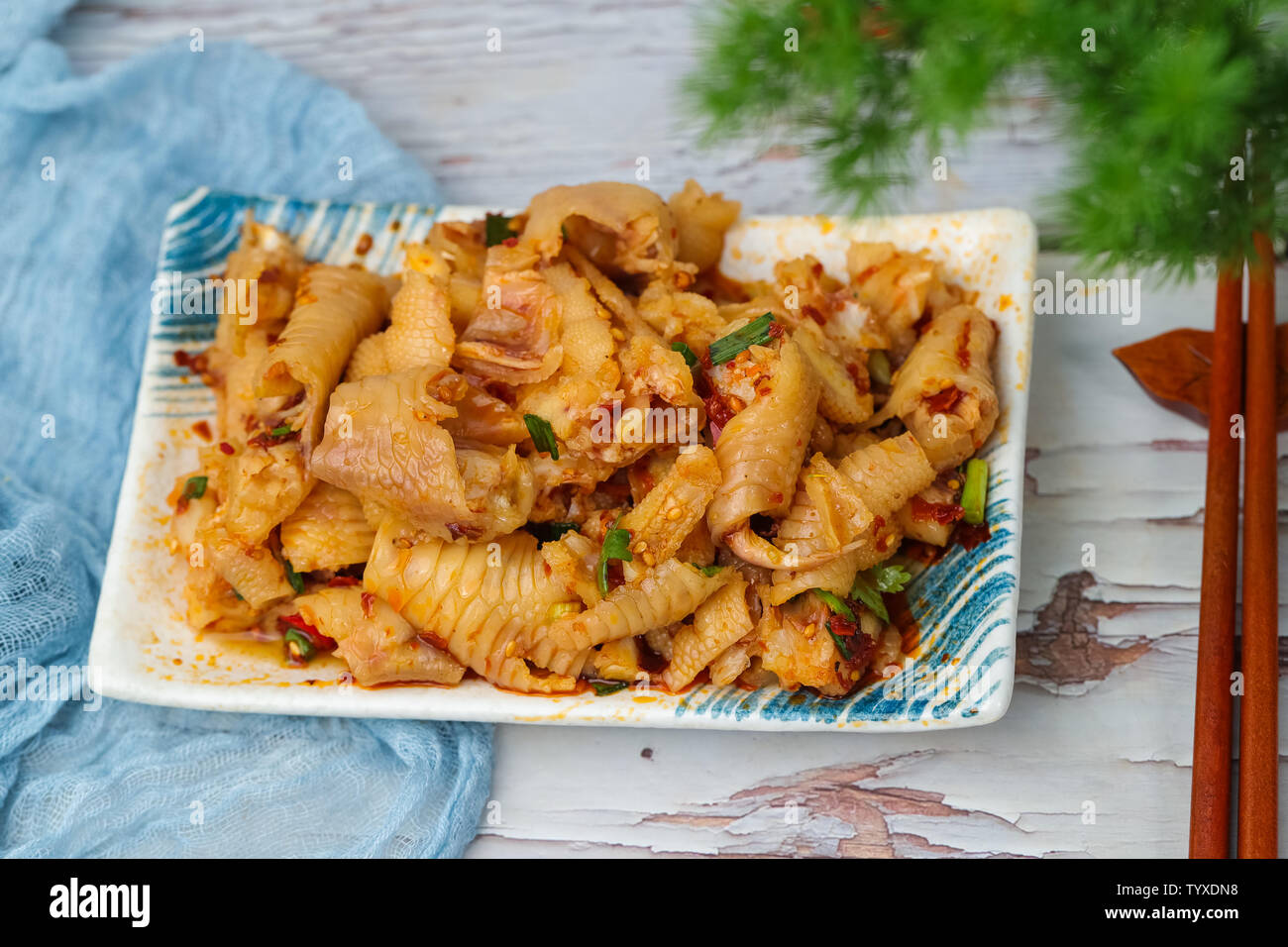 Bone-free phoenix claws Stock Photo - Alamy