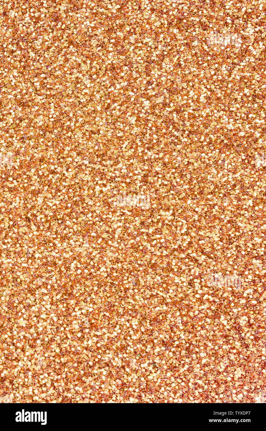 Orange decorative sequins. Background image with shiny bokeh lights ...