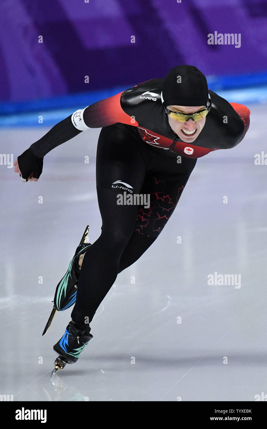 Brianne Tutt of Canada competes in the Ladies 1,500m Speed Skating ...