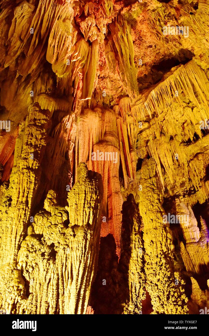 Natural karst caves Stock Photo - Alamy