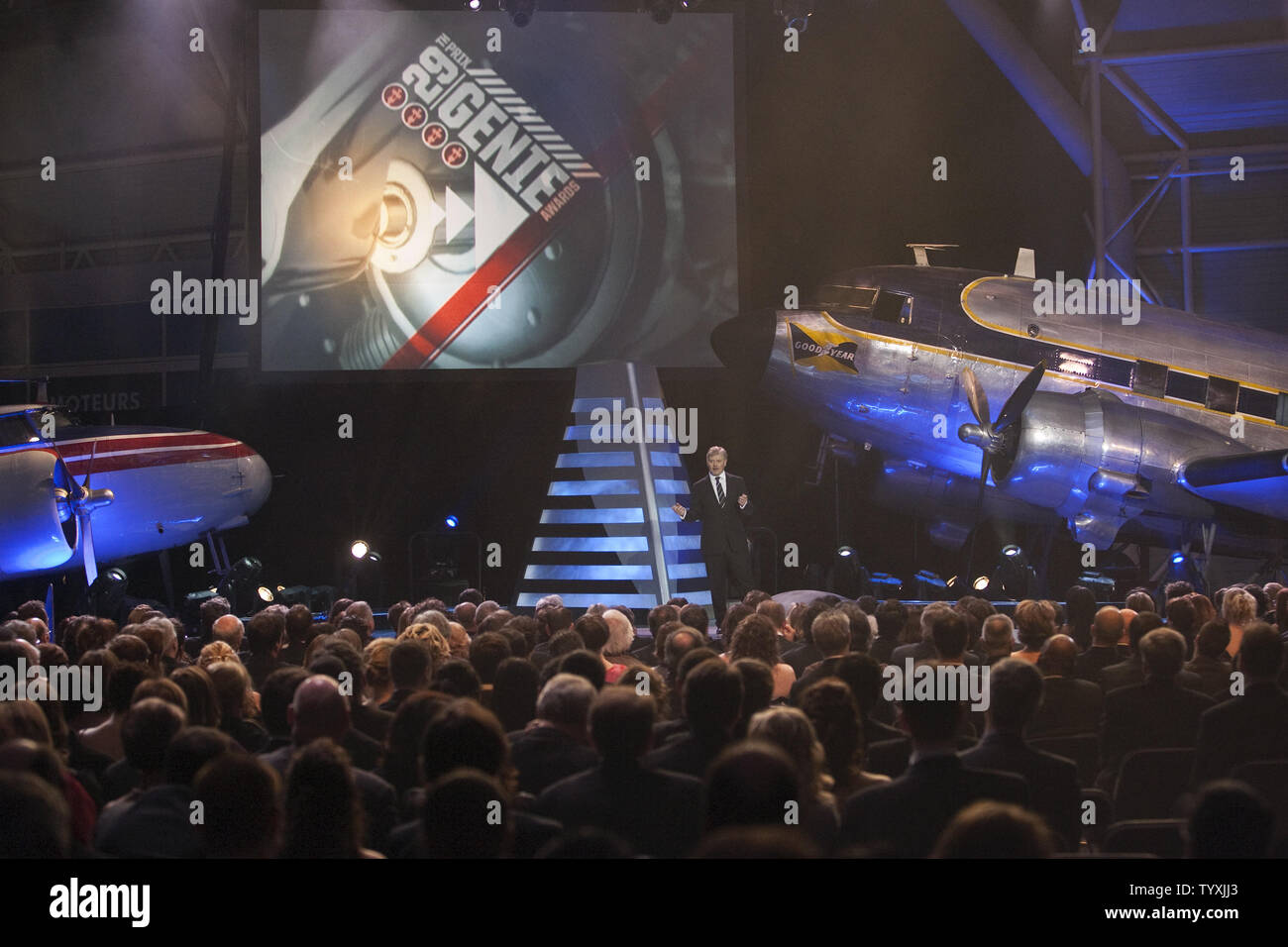 Comedian Dave Foley hosts the 2009 Genie Awards at the Canada Aviation ...