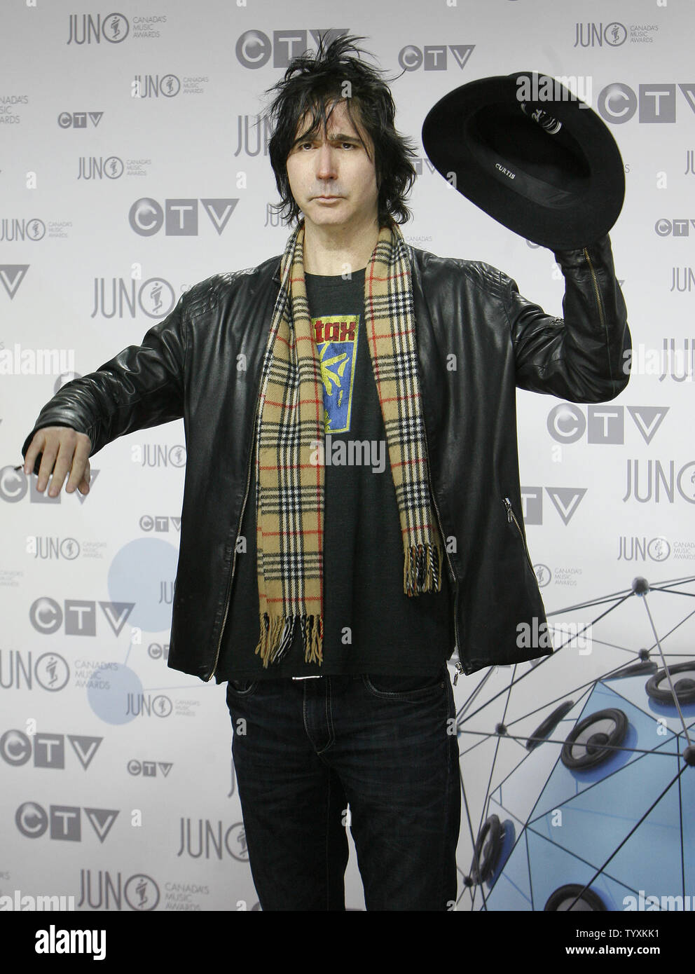 Actor Spencer Rice (Spenny) arrives on the red carpet for the 2012 Juno ...