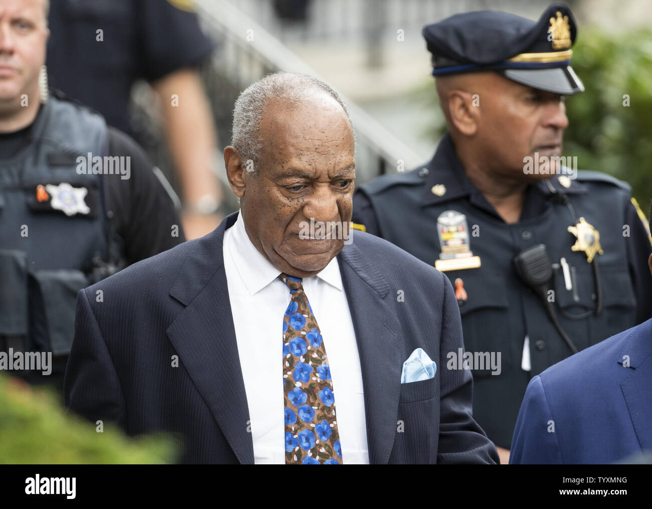 Bill Cosby leaves the Montgomery County Courthouse after a sentencing ...