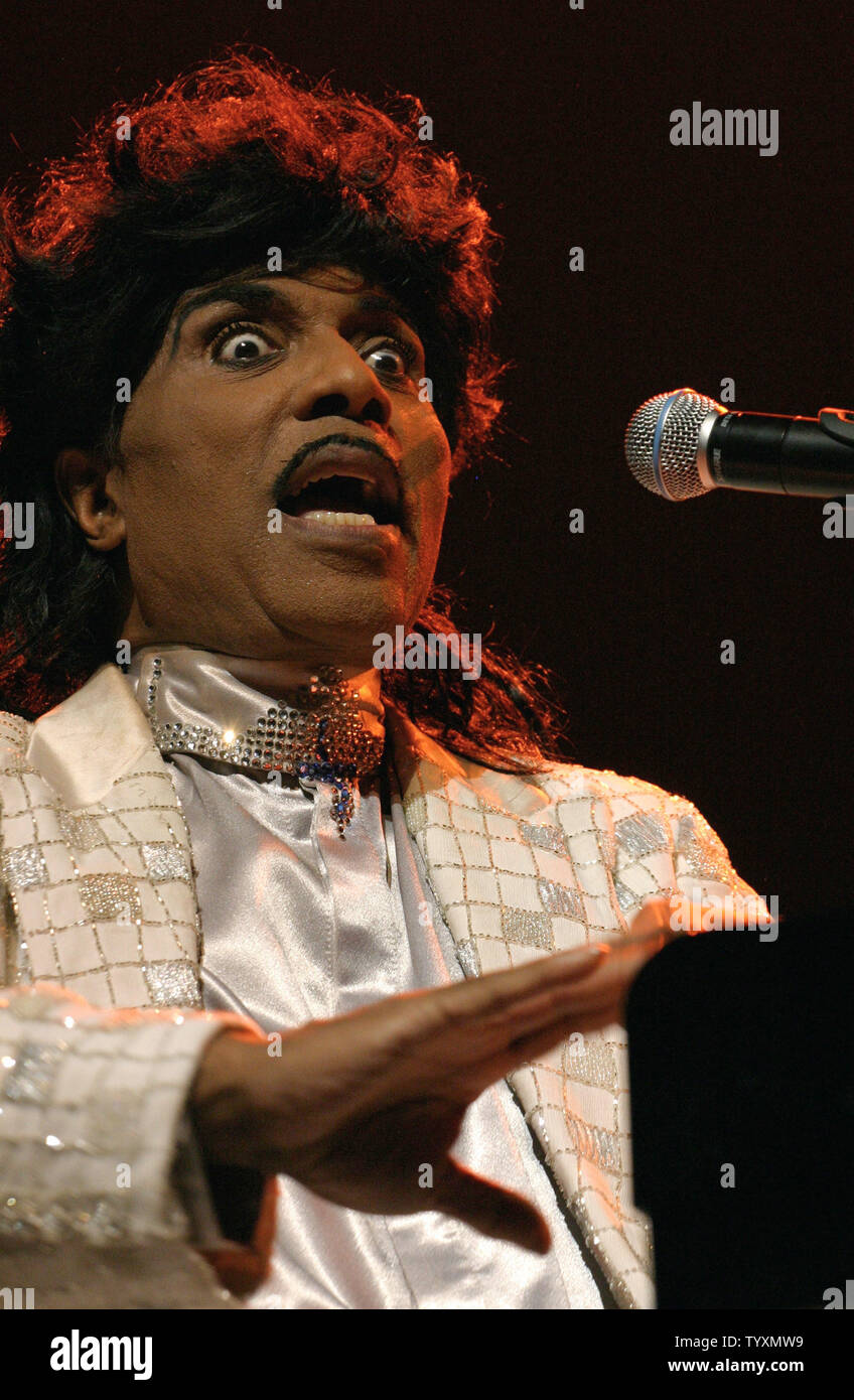 Music legend Little Richard performs in concert at Olympia Hall in ...