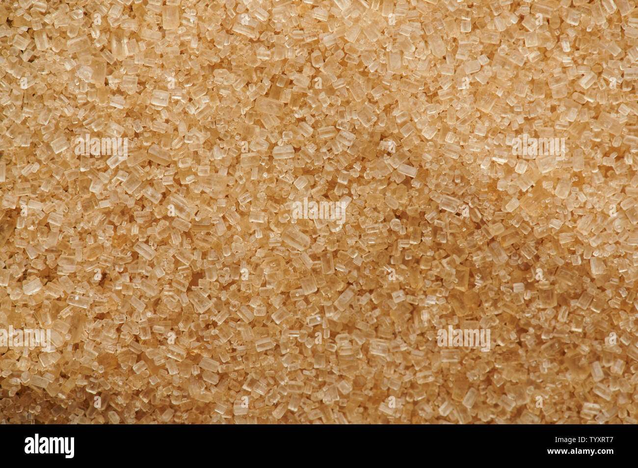 Macro of brown crystal sugar texture. Sweet background theme Stock ...