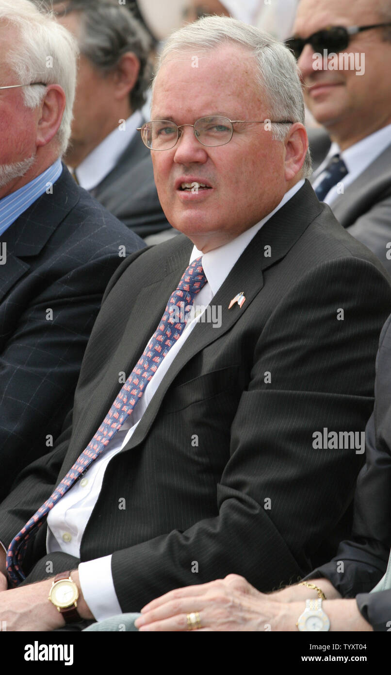 American ambassador to France Craig Roberts Stapleton watches a 4th of ...