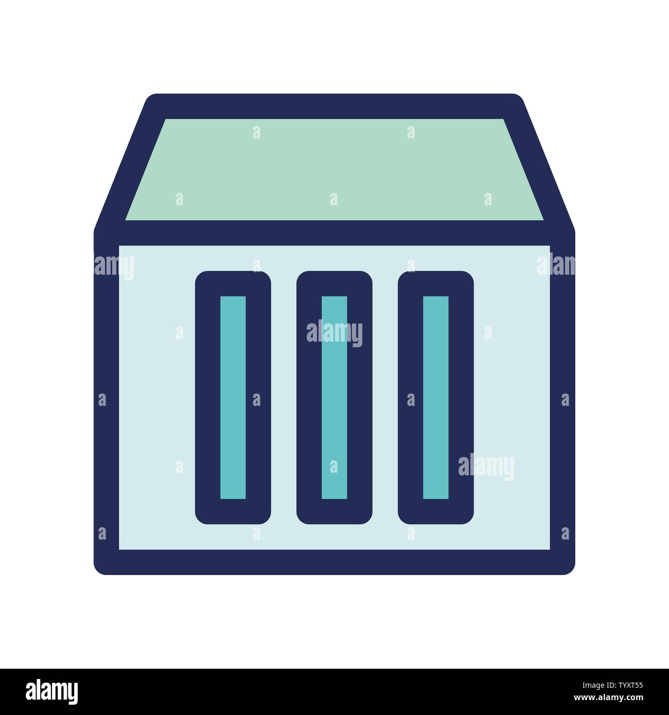 cloud storage server icon or logo illustrator. Perfect use for website ...