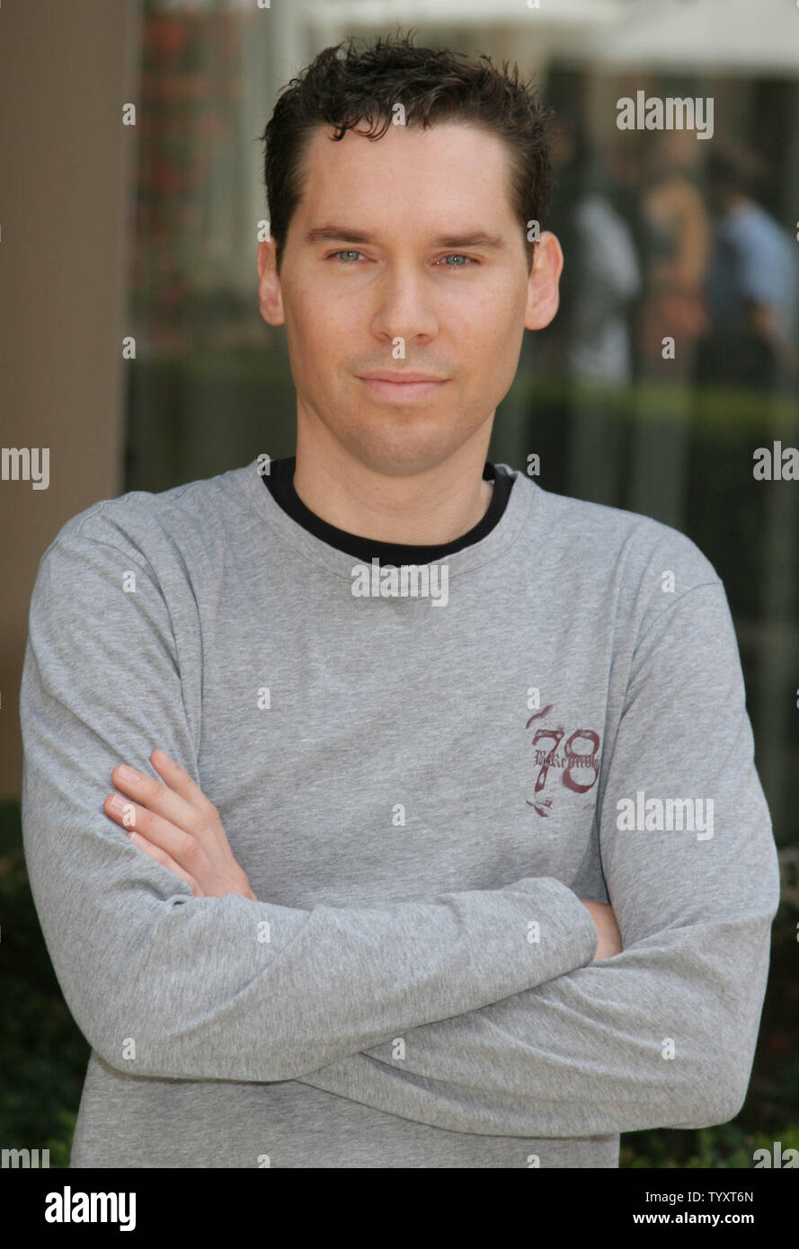 Director Bryan Singer arrives for a press conference before the ...