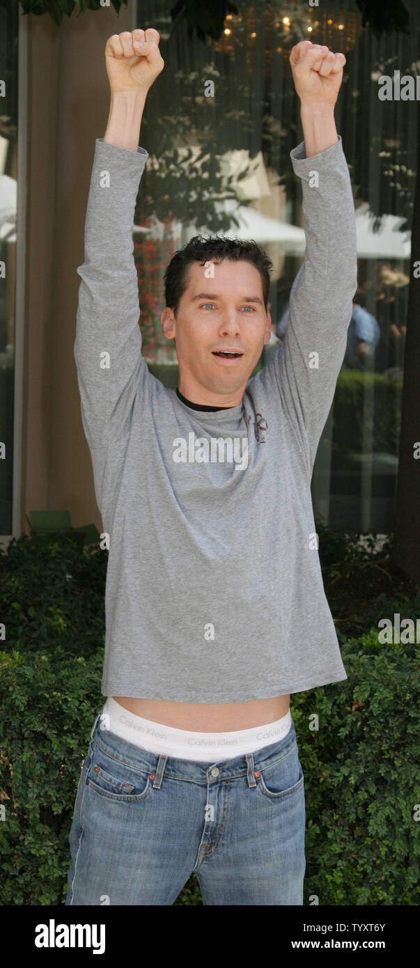 Director Bryan Singer arrives for a press conference before the ...