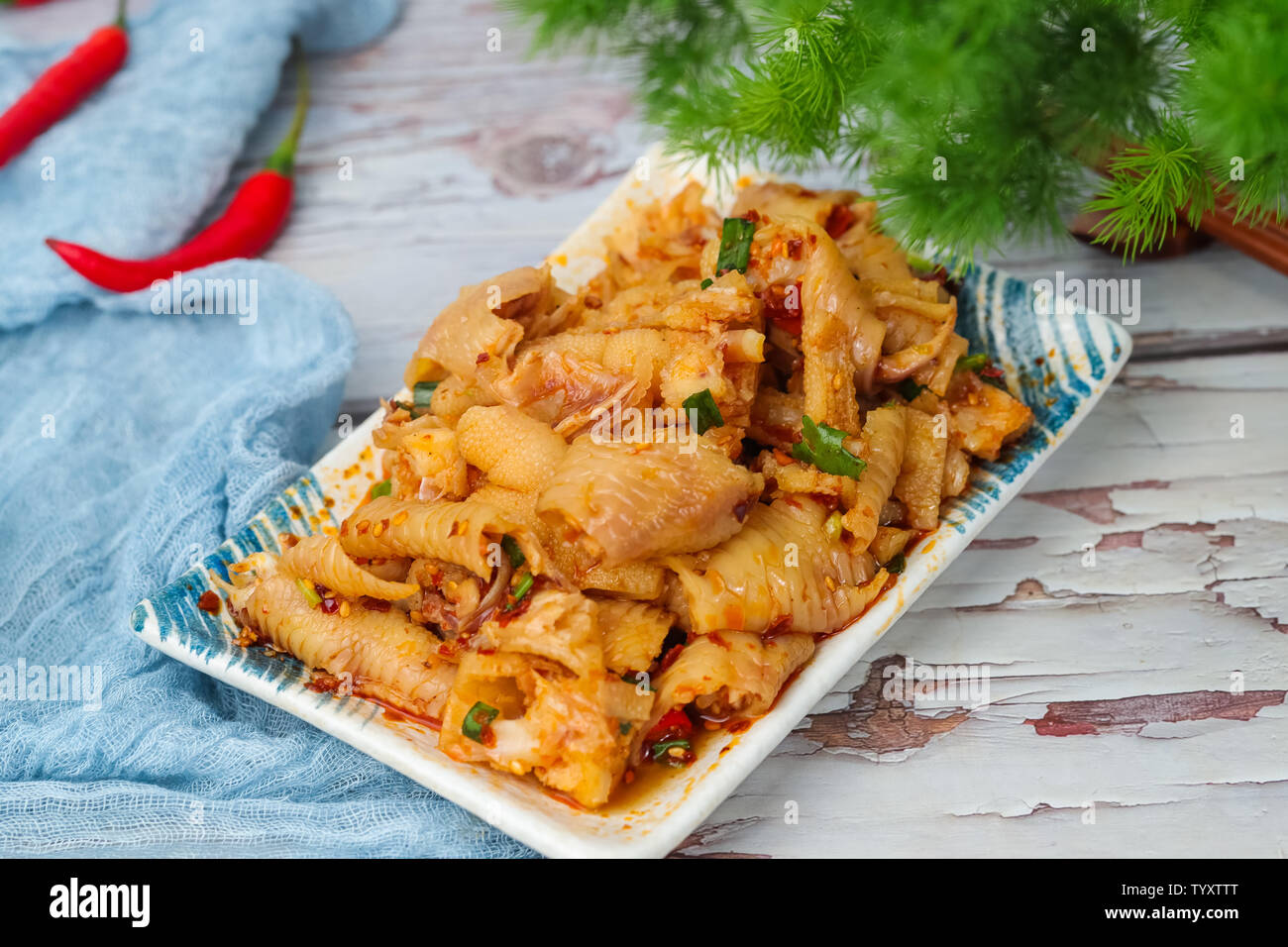 Bone-free phoenix claws Stock Photo - Alamy