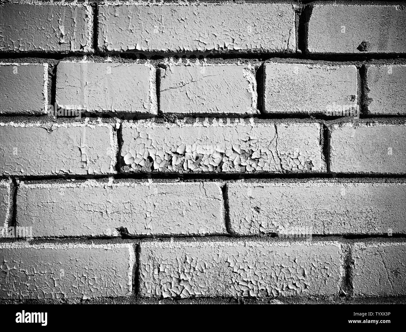 wall of old white brick surface texture designer background Stock Photo ...