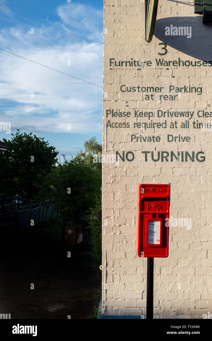 Street scenes in the Worcestershire spa town of Great malvern Stock ...