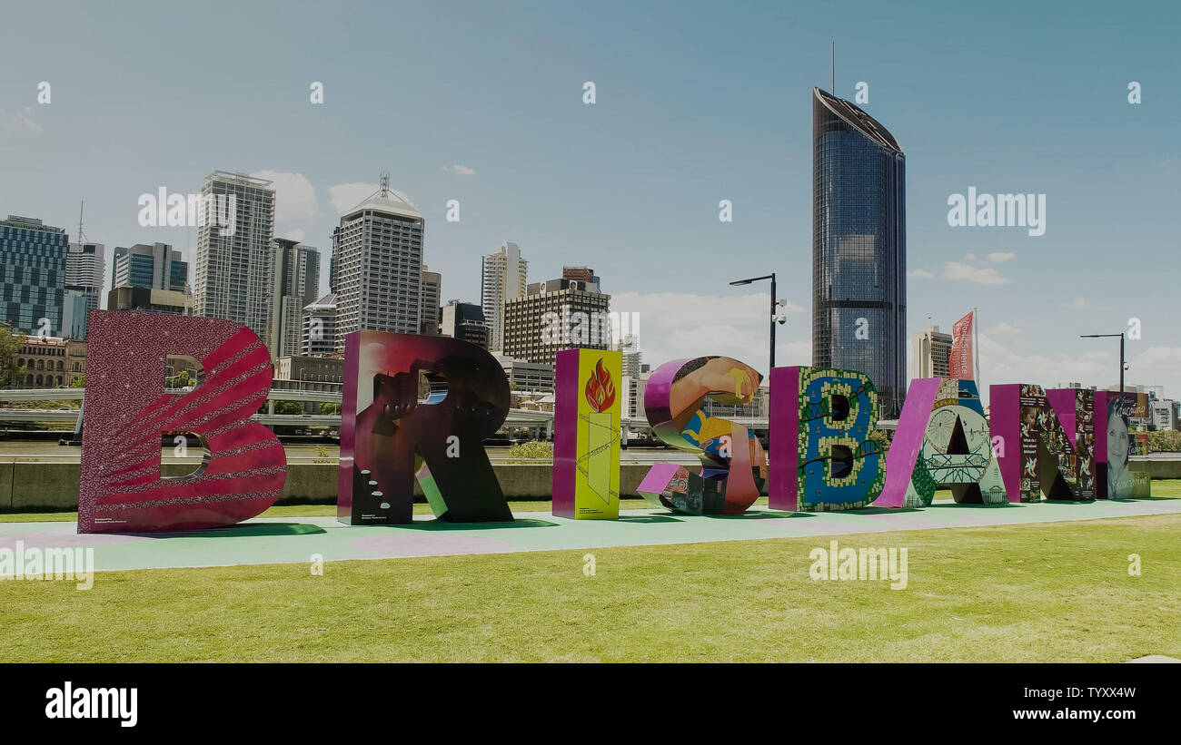 Capital letters brisbane hi-res stock photography and images - Alamy