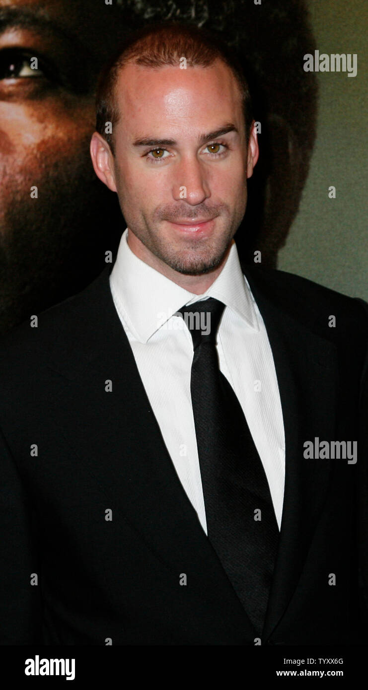 Actor Joseph Fiennes arrives for the premiere of the film "Goodbye ...