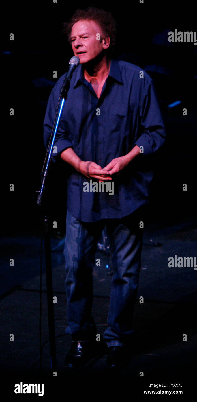 Singer Art Garfunkel performs in concert at the famed Olympia Hall in ...