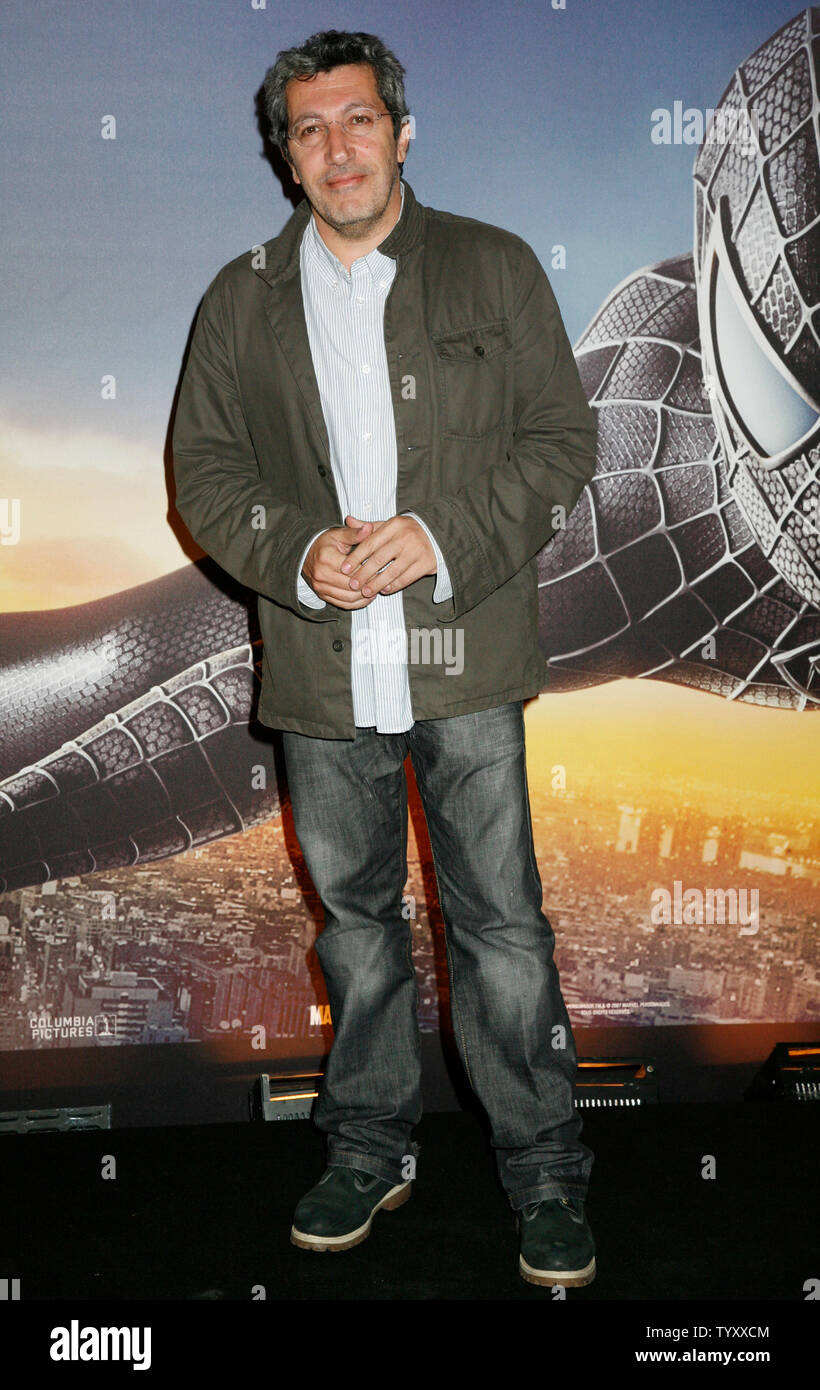 French actor and director Alain Chabat arrives for the French premiere ...