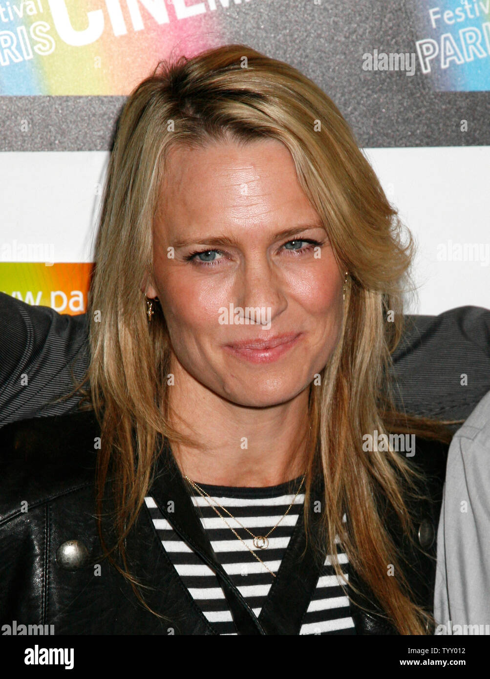 Actress Robin Wright Penn arrives before a special screening of her ...