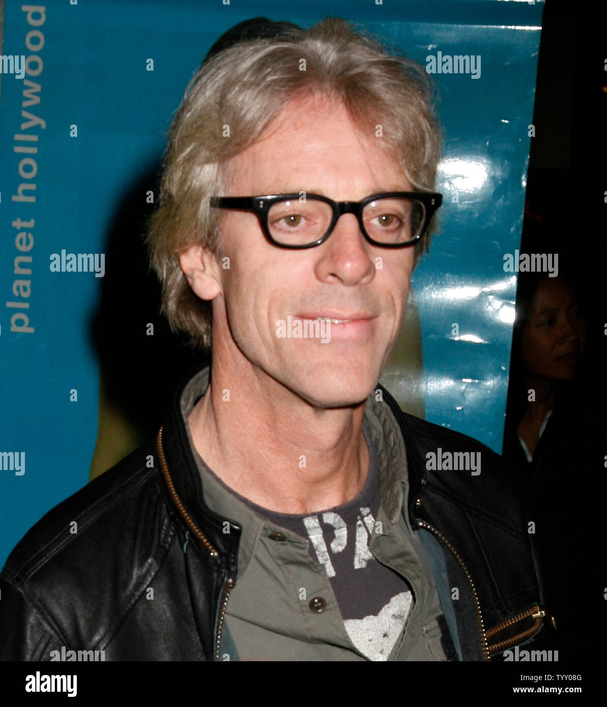 Drummer Stewart Copeland of the band "The Police" arrives at the VIP ...