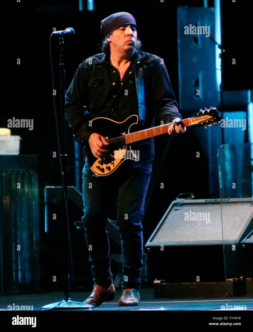 Little Steven (Steven Van Zandt) performs in concert with Bruce ...