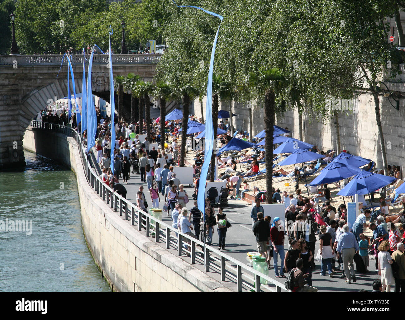 Paris plages paris beaches hi-res stock photography and images - Alamy