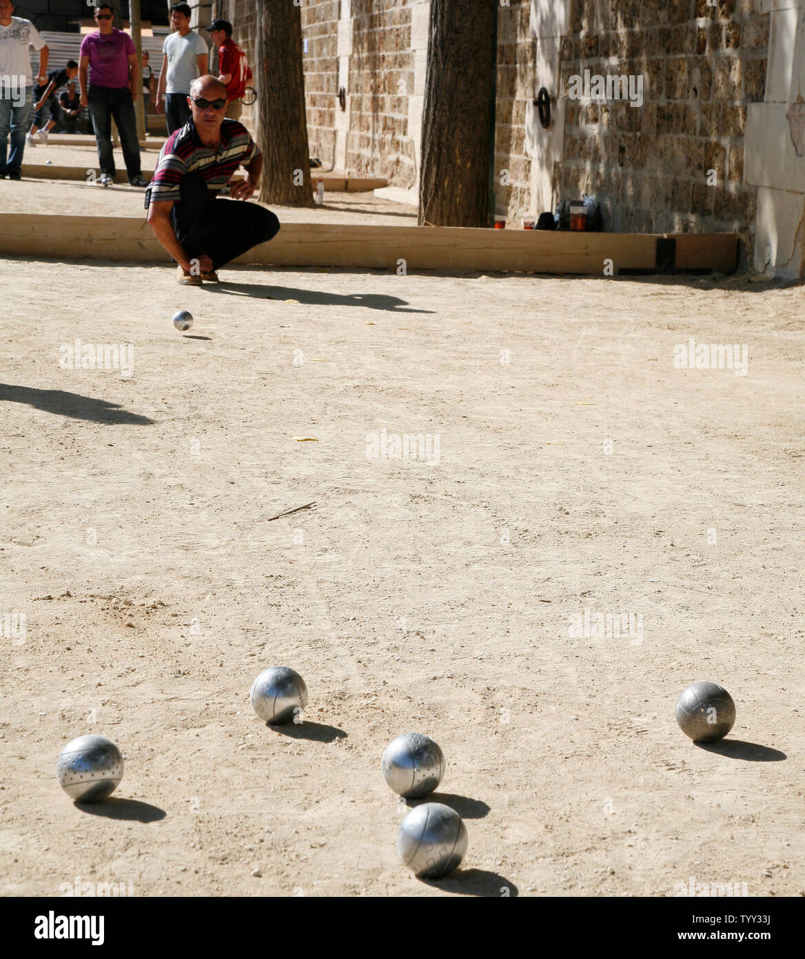 Petanque in paris hi-res stock photography and images - Alamy