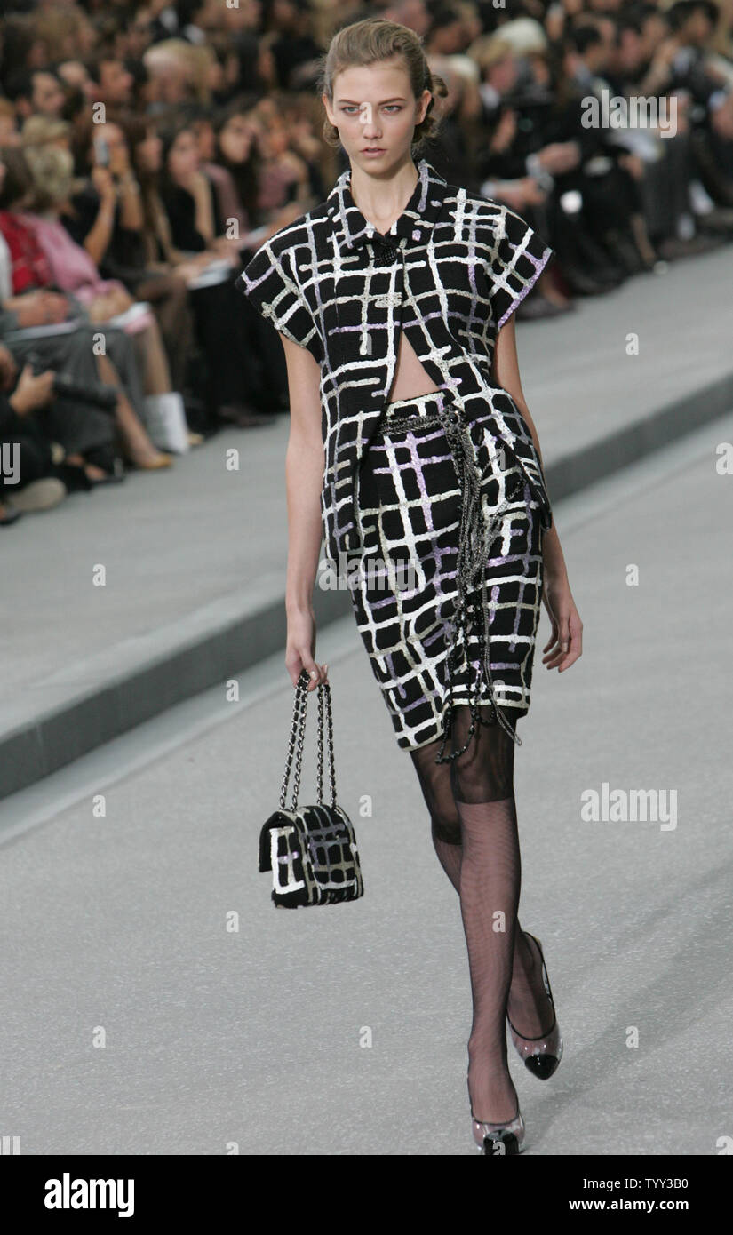 German fashion designer Karl Lagerfeld presents his Spring-Summer 2009 ...