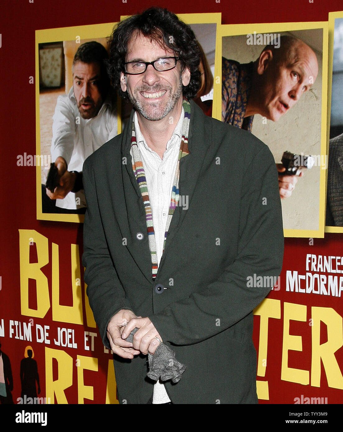 Director Joel Coen arrives at the French premiere of the film "Burn ...