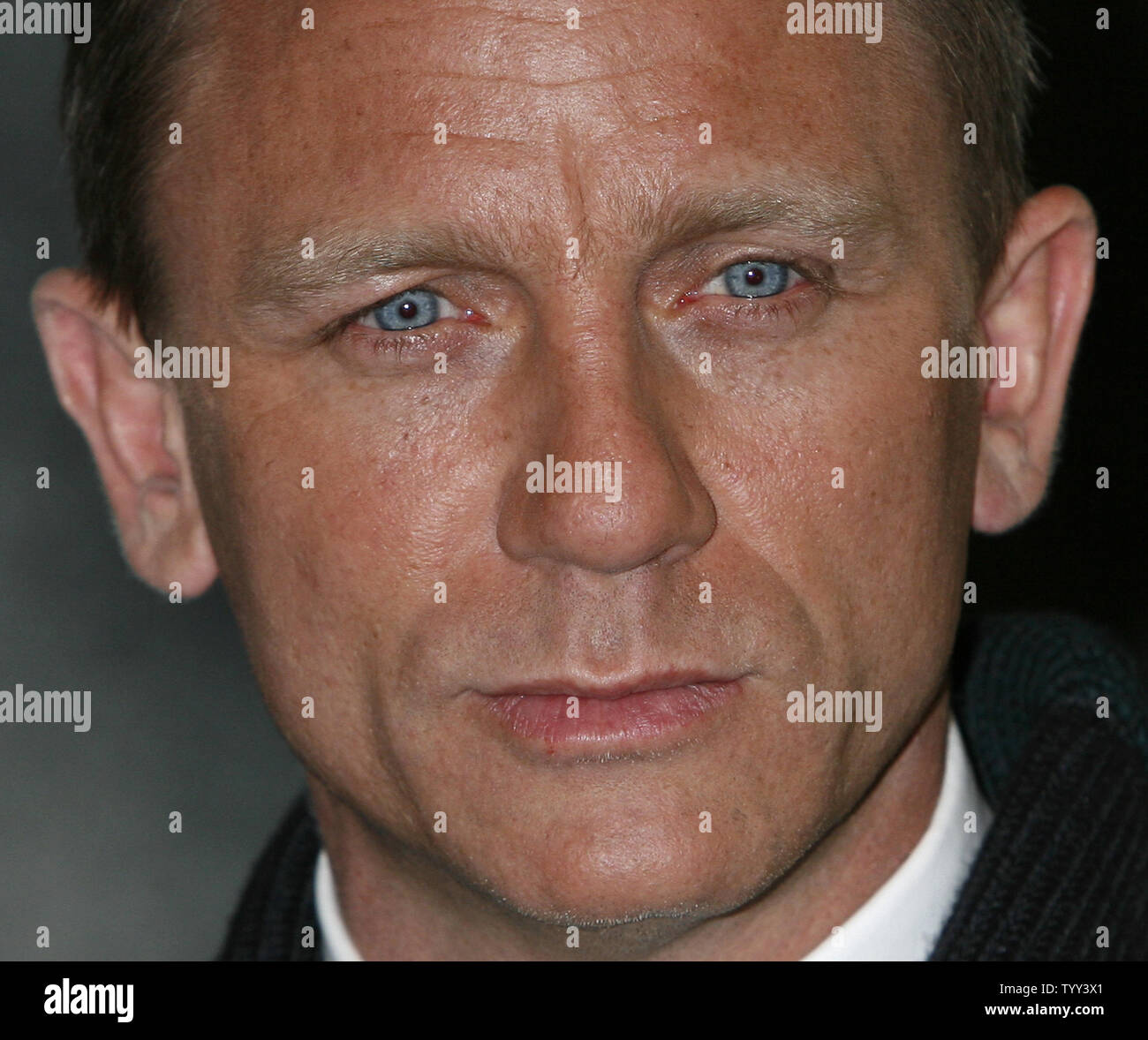 Actor Daniel Craig arrives at a photocall before the French premiere of ...