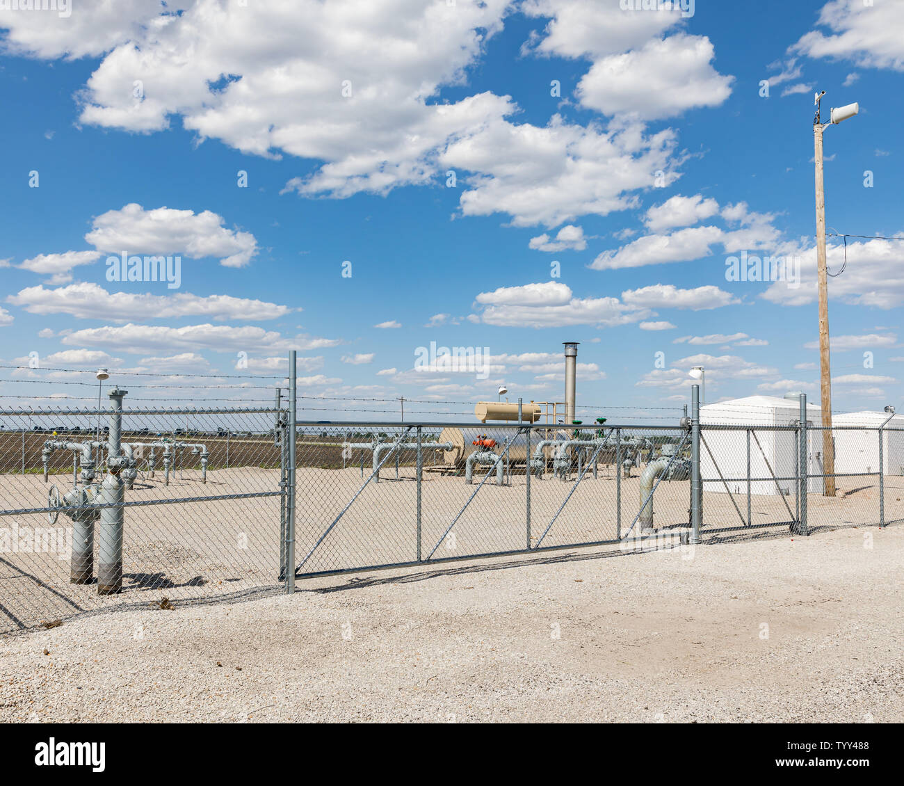 Natural gas pipeline distribution equipment. Energy infrastructure ...