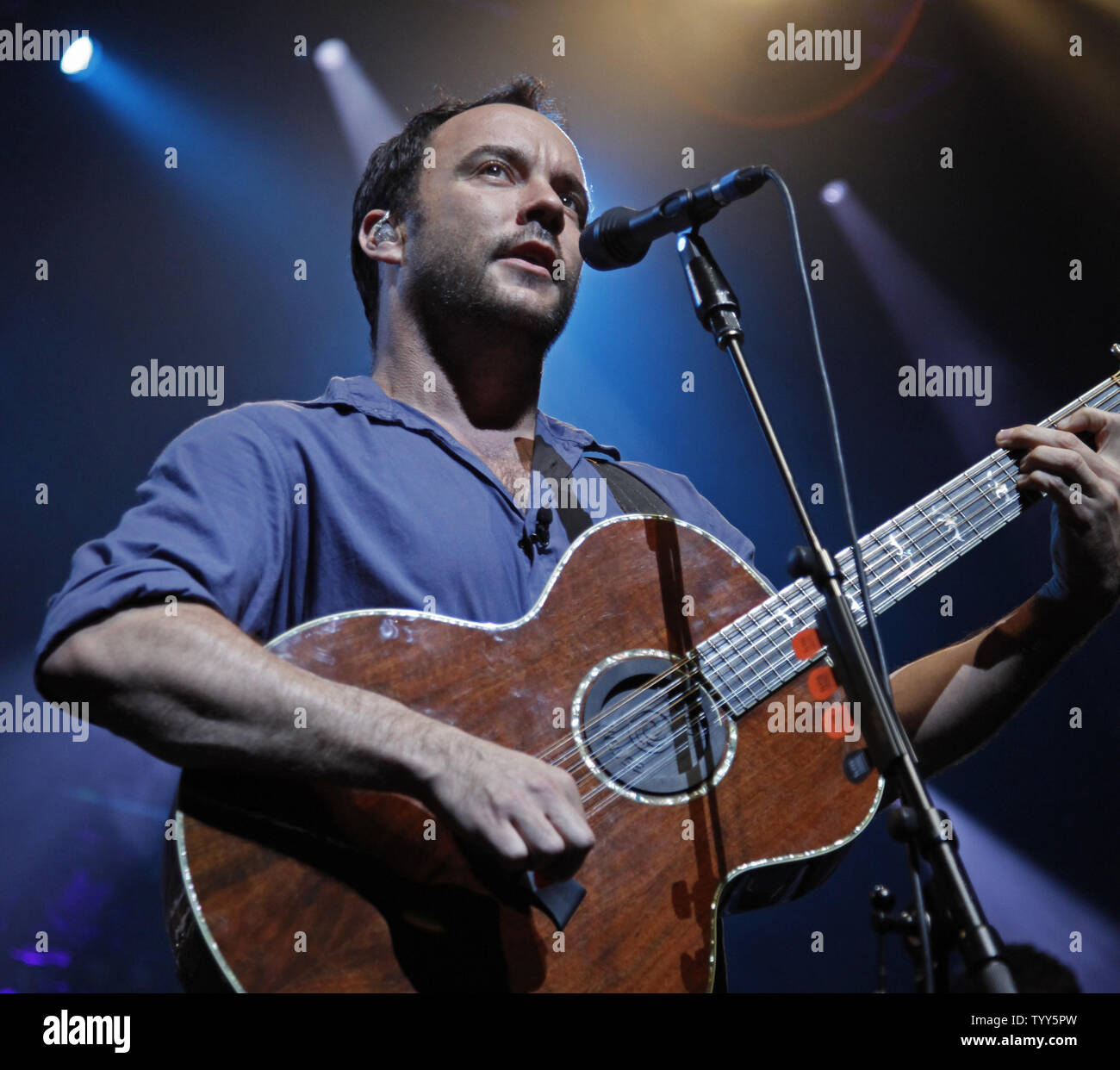 Singer Dave Matthews performs in concert at Olympia Hall in Paris on ...
