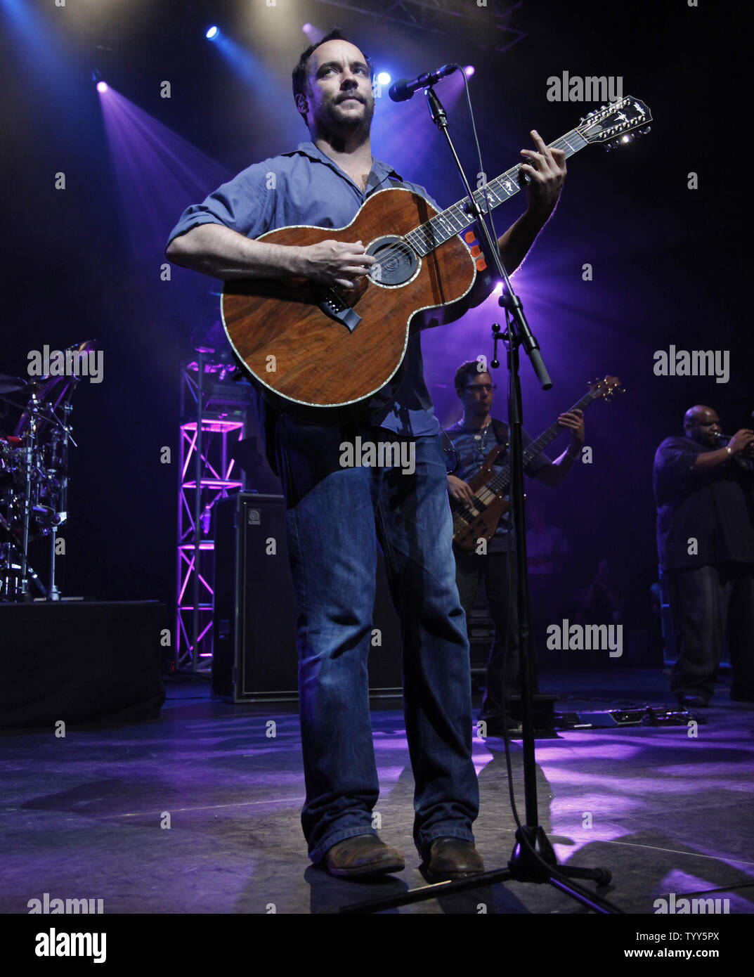 Singer Dave Matthews performs in concert at Olympia Hall in Paris on ...