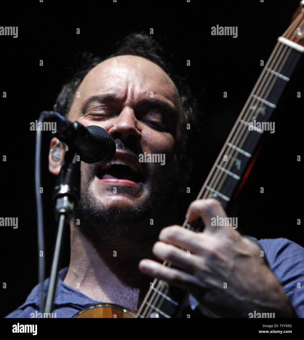 Singer Dave Matthews performs in concert at Olympia Hall in Paris on ...