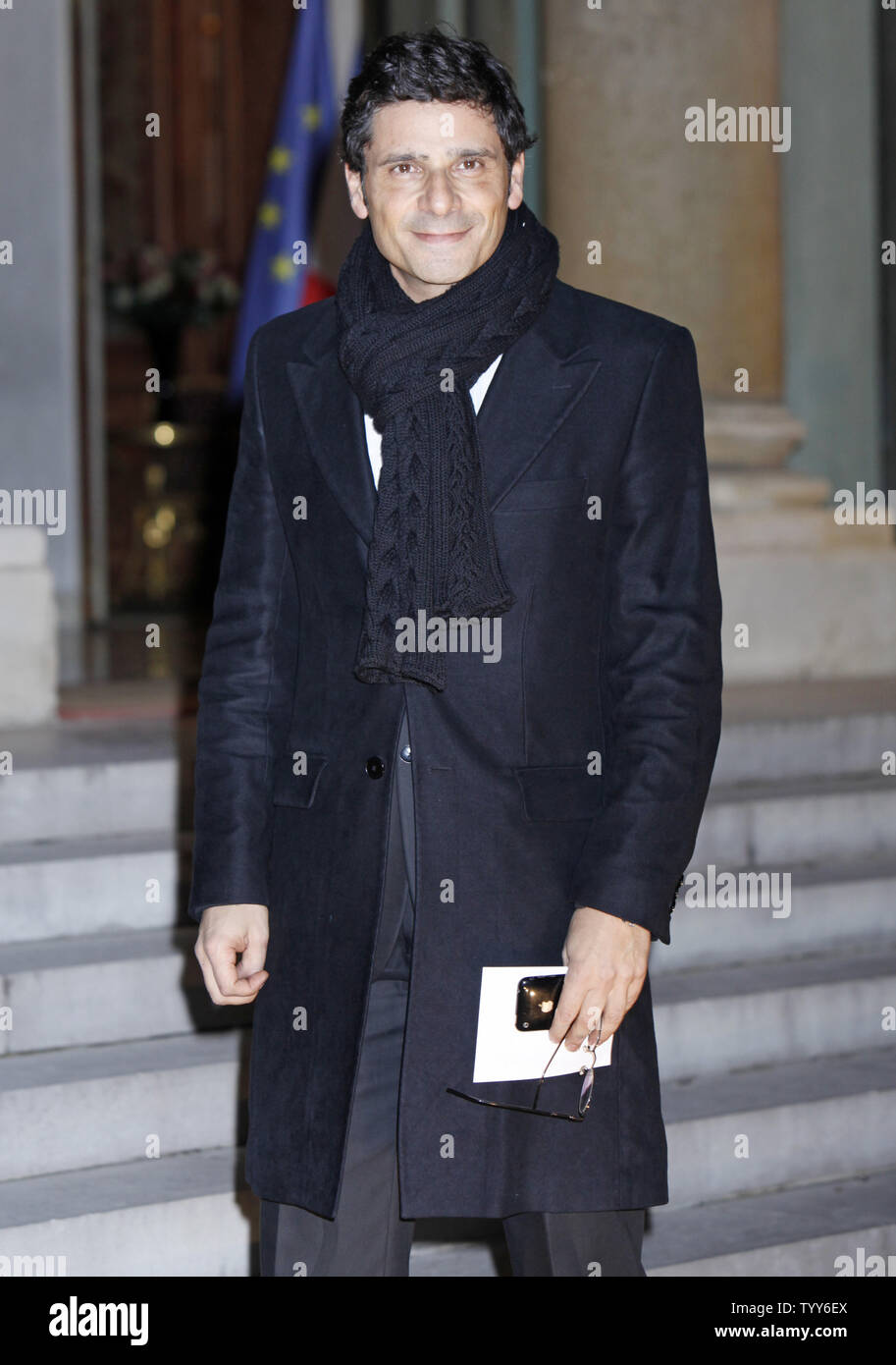 Actor Pascal Elbe arrives at a ceremony in which actor/director Clint ...