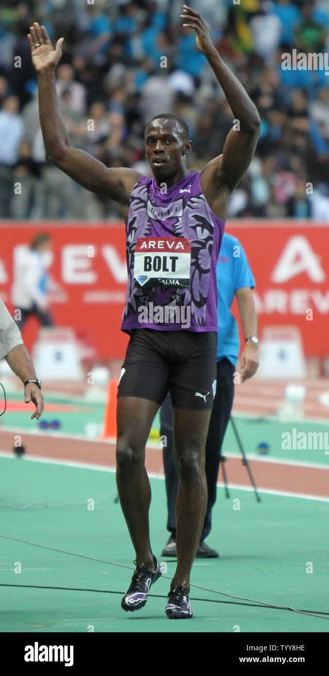 Usain bolt 2010 hi-res stock photography and images - Alamy