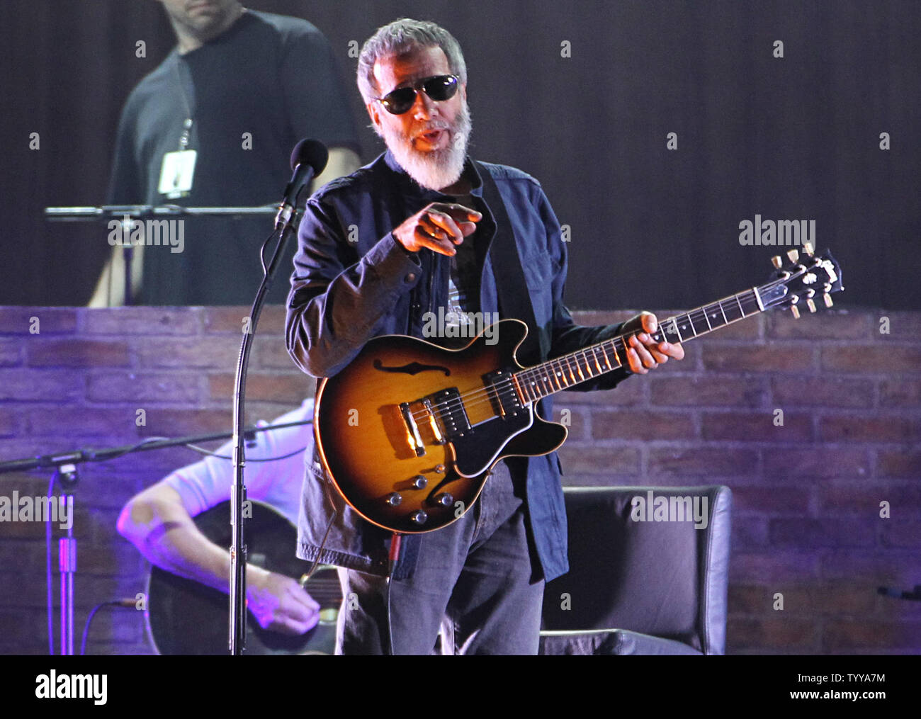 Yusuf Islam, formerly Cat Stevens, performs in concert at Bercy in ...