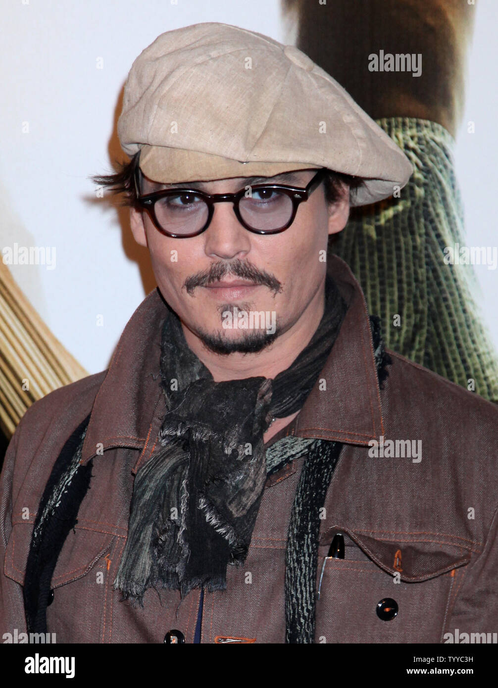 Johnny Depp arrives at a photo call for the French premiere of the film ...