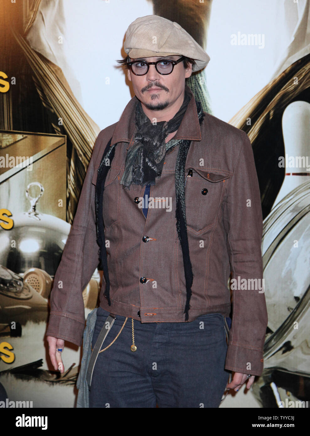Johnny Depp arrives at a photo call for the French premiere of the film ...