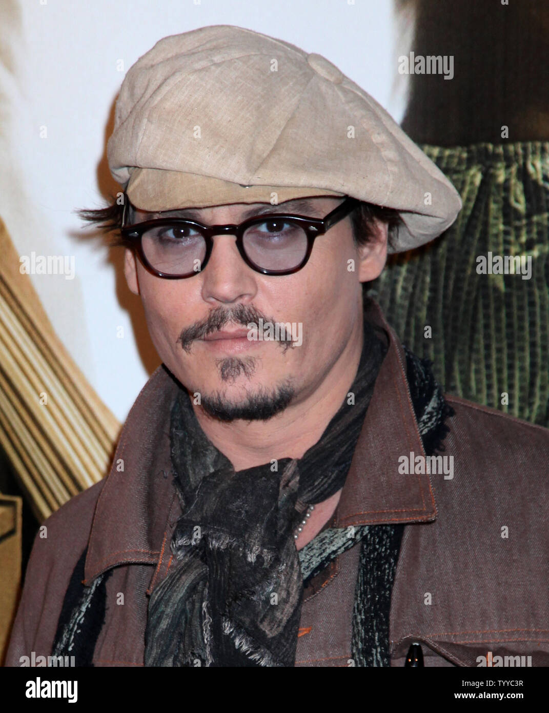 Johnny Depp arrives at a photo call for the French premiere of the film ...