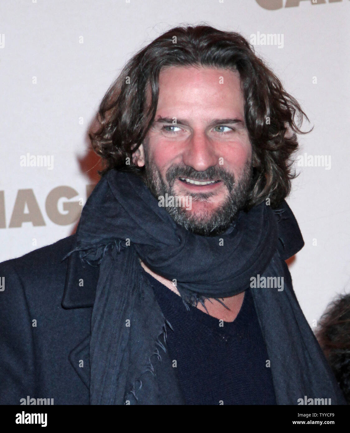 Frederic Beigbeder arrives for the French premiere of the film "Carnage ...