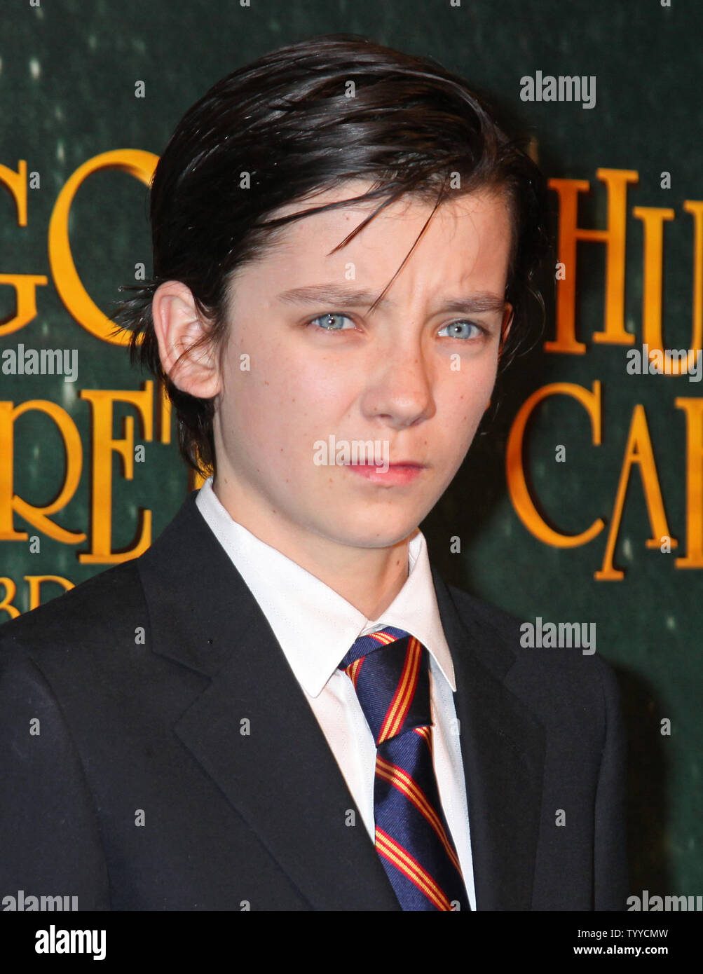 Asa Butterfield Hugo Premiere