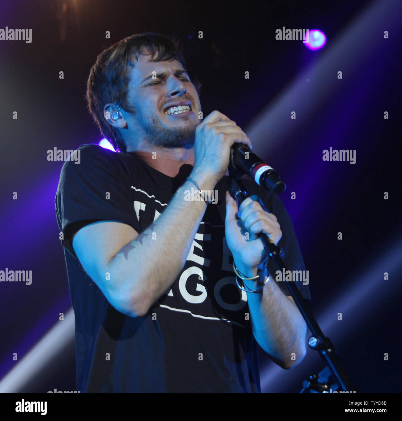 Mark foster of foster the people band hi-res stock photography and ...