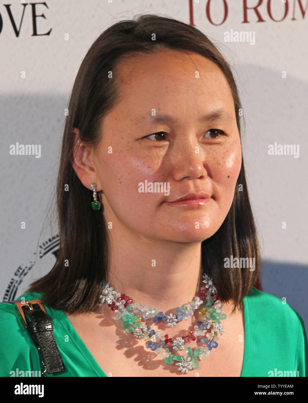 Soon-Yi Previn arrives for the French premiere of the film "To Rome ...