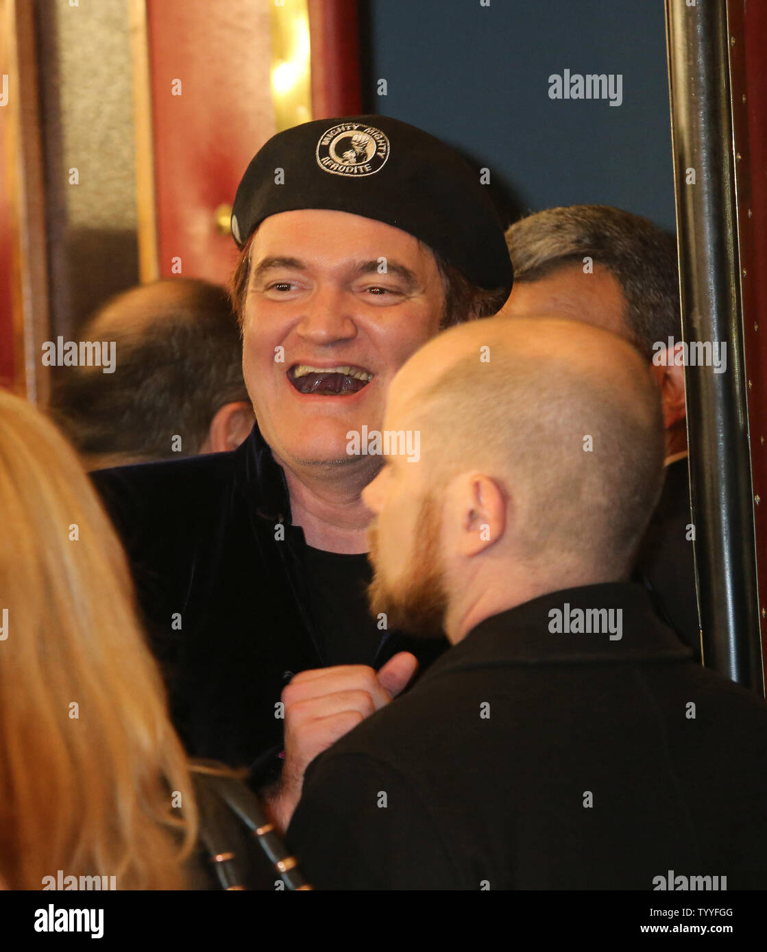 Quentin Tarantino arrives at the French premiere of the film "Django ...
