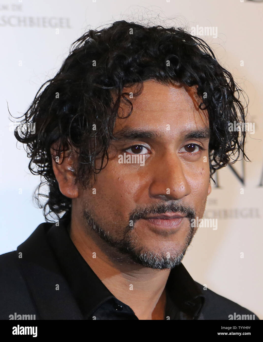 Naveen Andrews arrives at the French premiere of the film "Diana" in ...