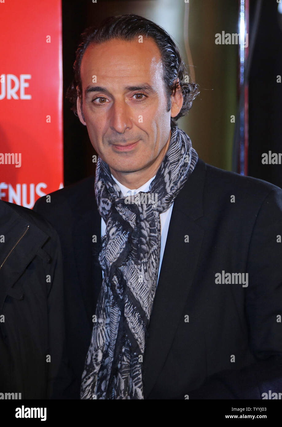 Alexandre Desplat arrives at the French premiere of the film "Venus in ...