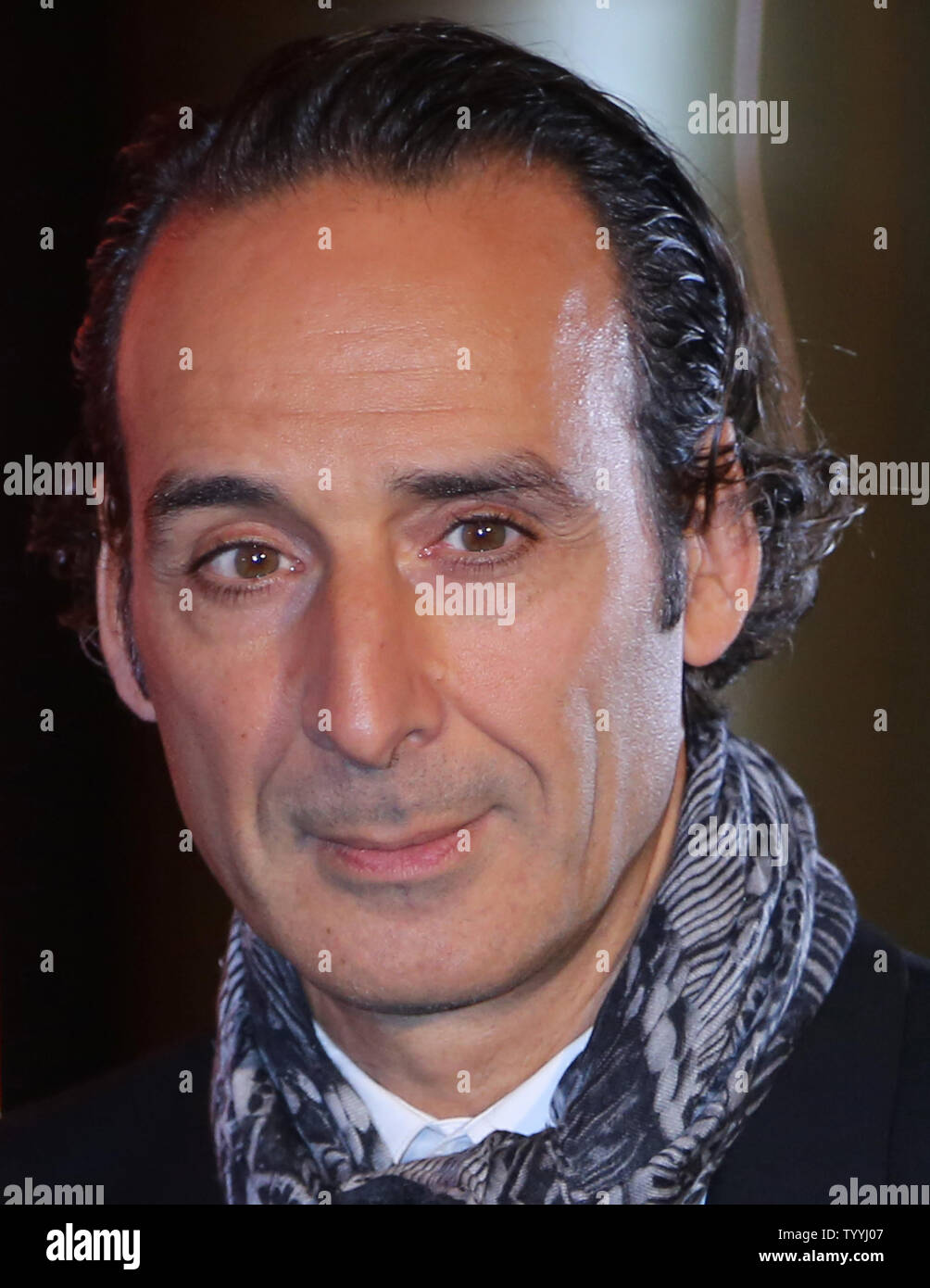 Alexandre Desplat arrives at the French premiere of the film "Venus in ...