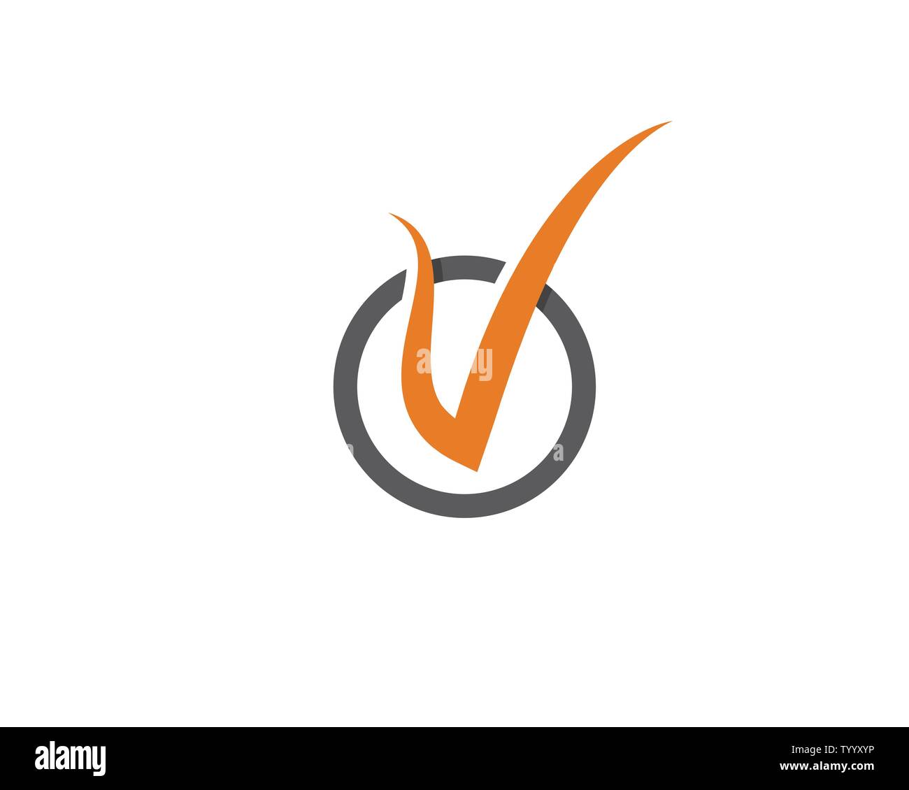 V Letter Logo Template vector icon illustration Stock Vector Image ...