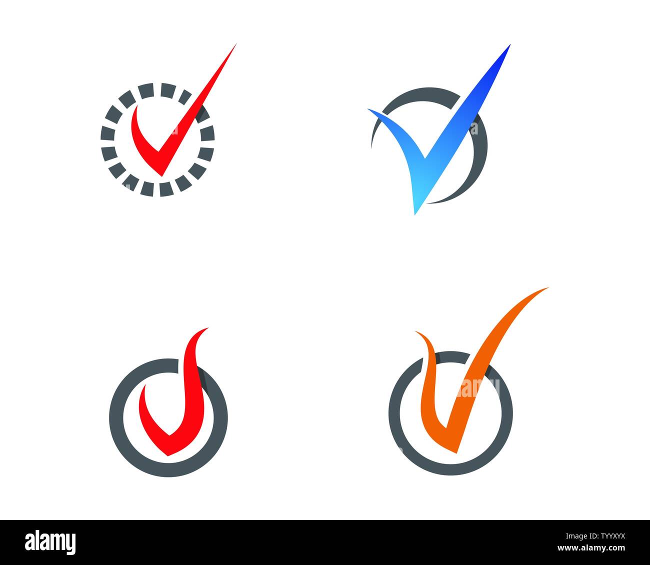 V Letter Logo Template vector icon illustration Stock Vector Image ...